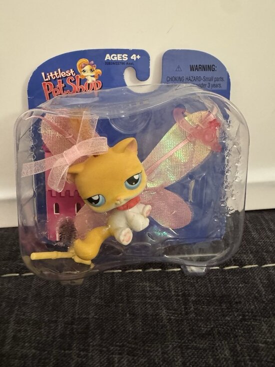 Hasbro | Toys | 206 Lps Littlest Pet Shop Wand Fairy Princess Kitty Cat ...